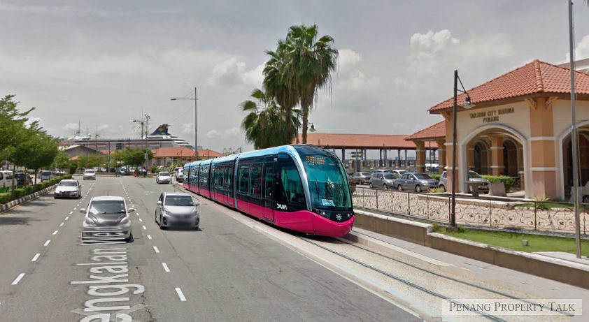 George Town Tram Line | Penang Property Talk