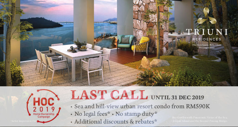 Sea and hill-view urban resort condo from RM590K | Penang Property Talk