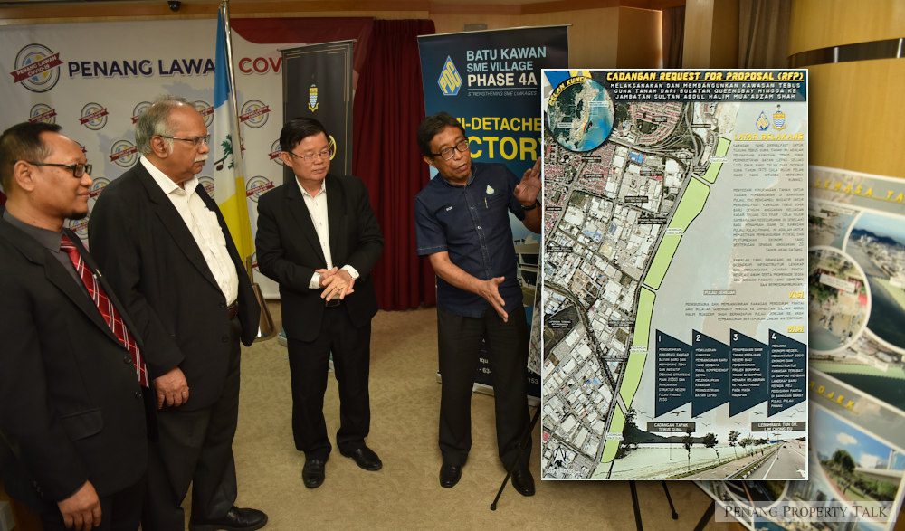 Penang announced Linear Waterfront reclamation project near FIZ ...